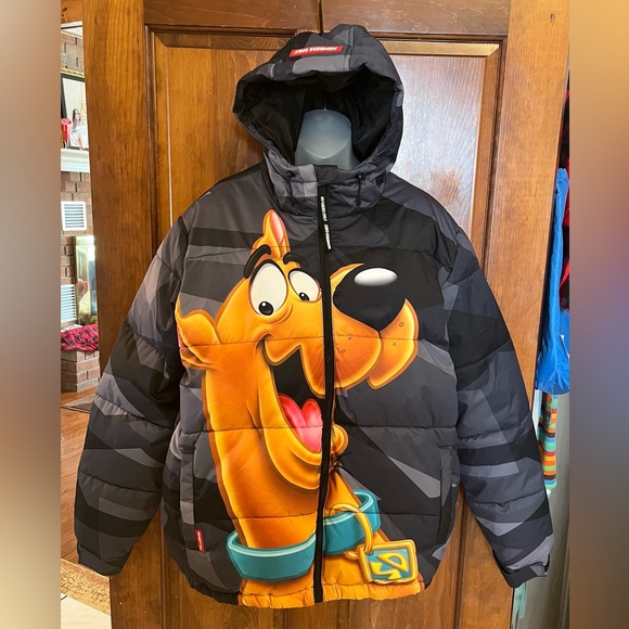 Members Only | Jackets & Coats | Members Only Scooby Doo Puffer Jacket Thick Coat Size Medium ...
